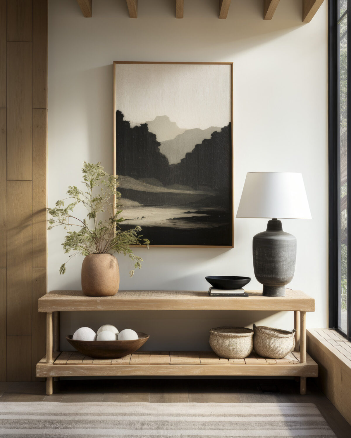 Nature-Inspired Entryway Decor Tips in Modern Organic Style