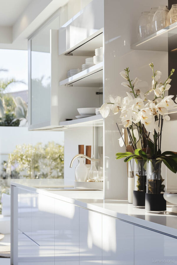 21 Decor Ideas for Top of Kitchen Cabinets & Stylish Surrounds