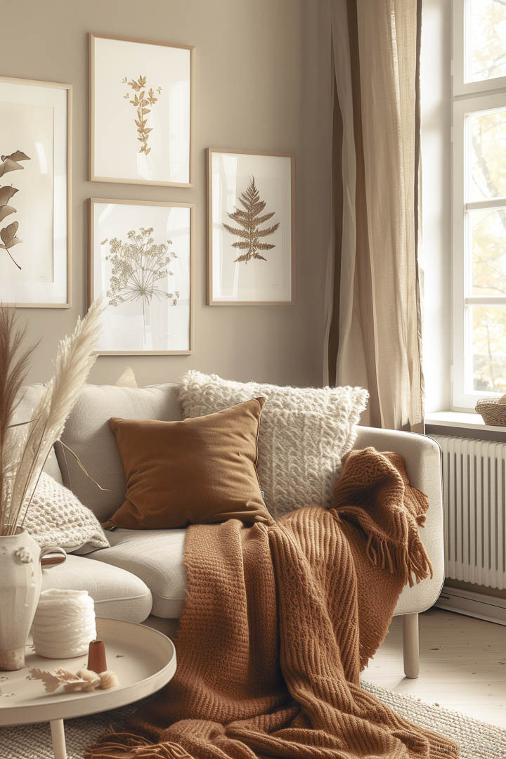 Nature-Inspired Fall Gallery Wall Ideas for 2024